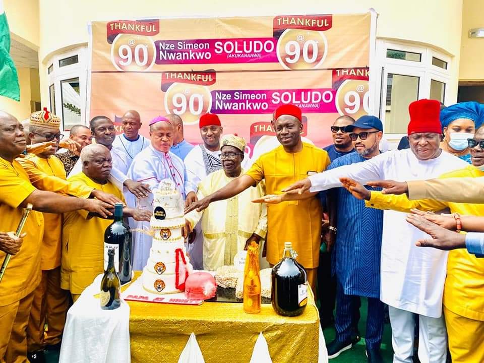 Soludo Celebrates father at 90 - The Razor News