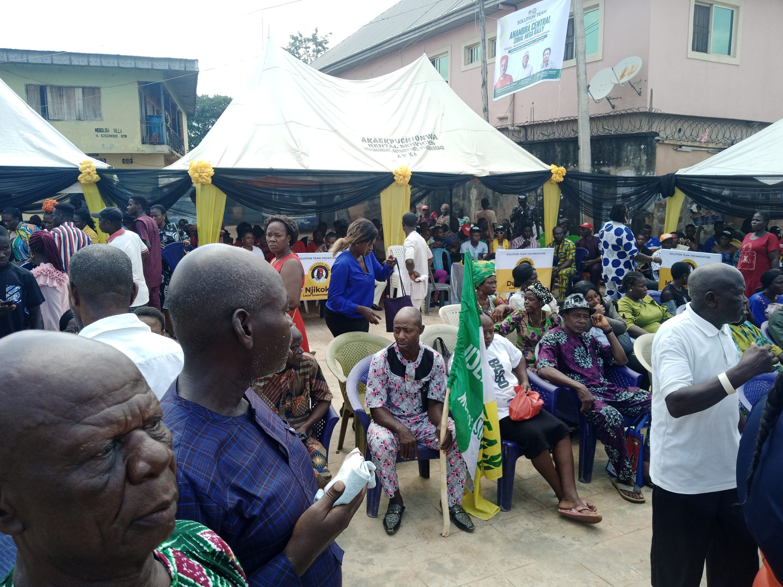 BREAKING: Massive crowd as ACTDA boss, Onuko Holds Solution rally to ...