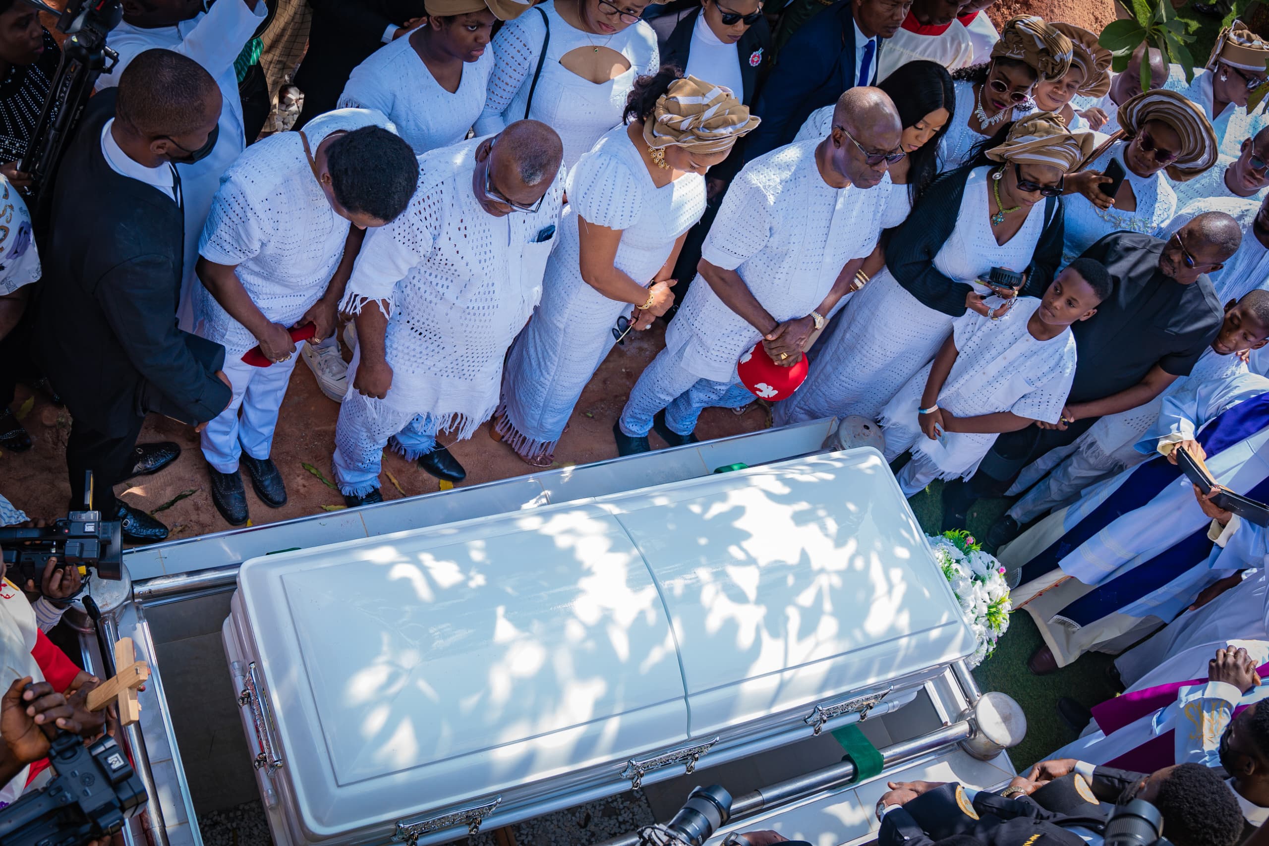 At last, Soludo's father buried in modest ceremony - The Razor News